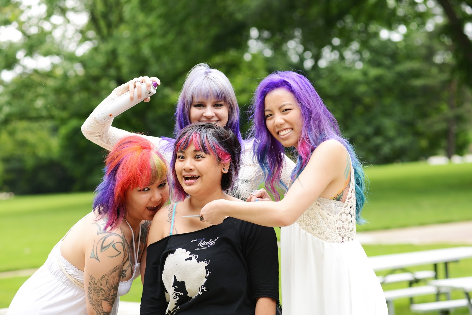 Nicole Bissey Photography: Linda Quach is a Hair Goddess