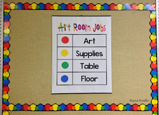 Beyond ROY G. BIV: Table Stickers