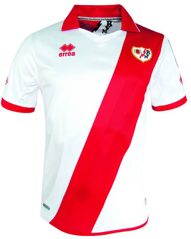 Rayo Vallecano 13-14 (2013-14) Home Kit Released - Footy Headlines