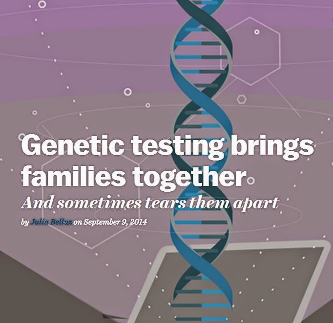 UpFront with NGS: Two Cautionary Tales about Genetic Testing & Families ...