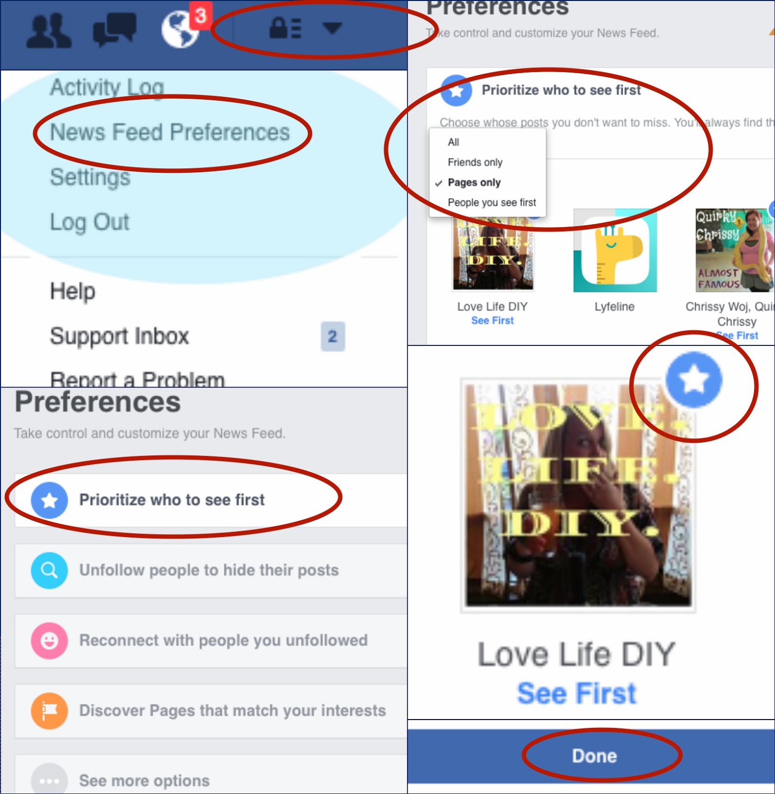 How To Gain Control of Your Facebook Content - First Time Mom and Dad