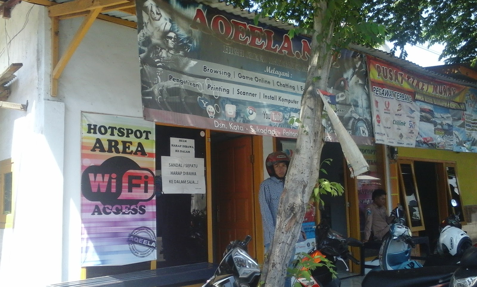 Map Paiton 2016: WARNET DAN ATM