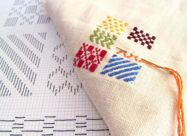 SweaterDoll - Allison Dey: Darned Embroidery