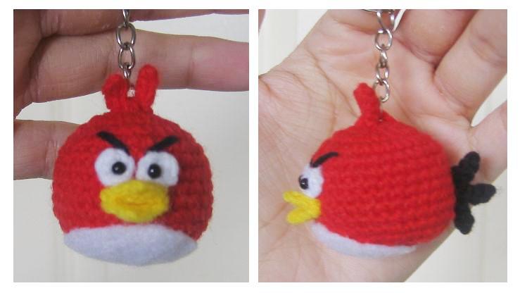 Welcome to TdcCrafts !: Crochet Red angry bird pattern (small)