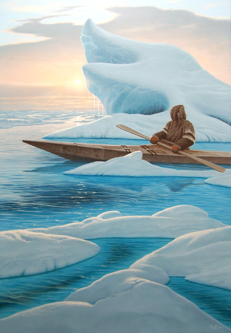 D.W.C. North Pole - Artist Christopher Walker - DANCES WITH COLORS