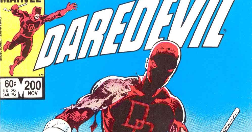 Daredevil #200 - John Byrne cover + Milestone issue - Pencil Ink