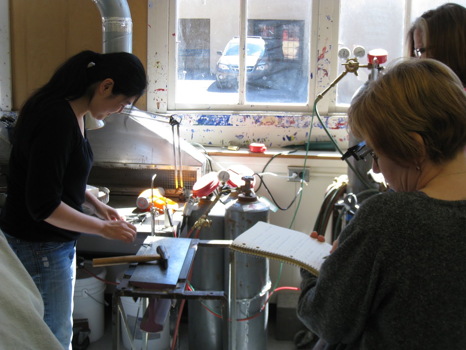 MAC Metalsmithing/Jewelry Blog: Japanese Inlay Workshop Recap