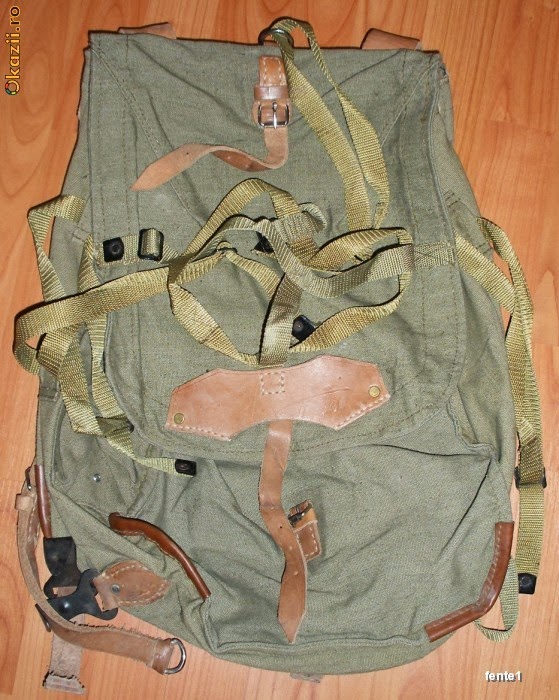 Webbingbabel: Romanian Army Backpack 1960s - 70s