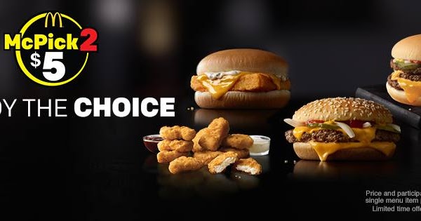 McDonald's Returns McPick 2 for $5 and Adds Triple Cheeseburger to the ...