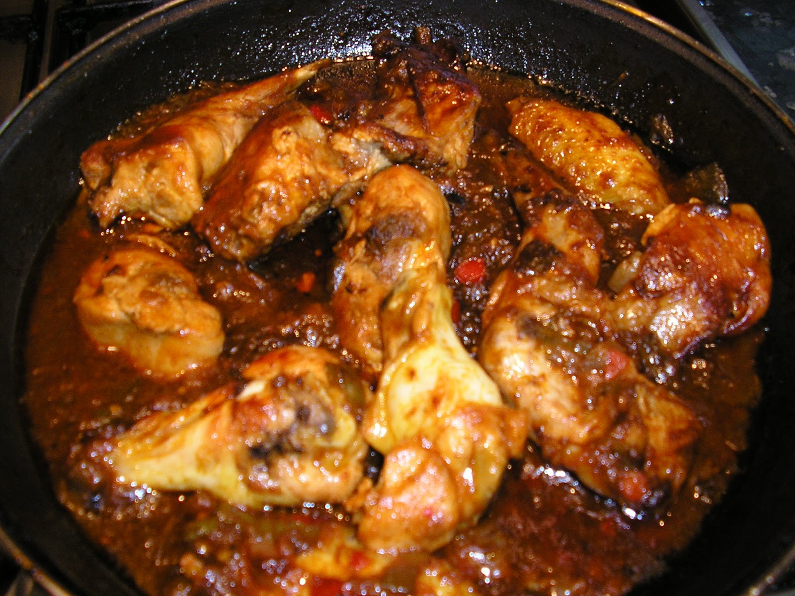 LA COCINA DE LA NONA: CONEJO Y POLLO CON SANFAINA