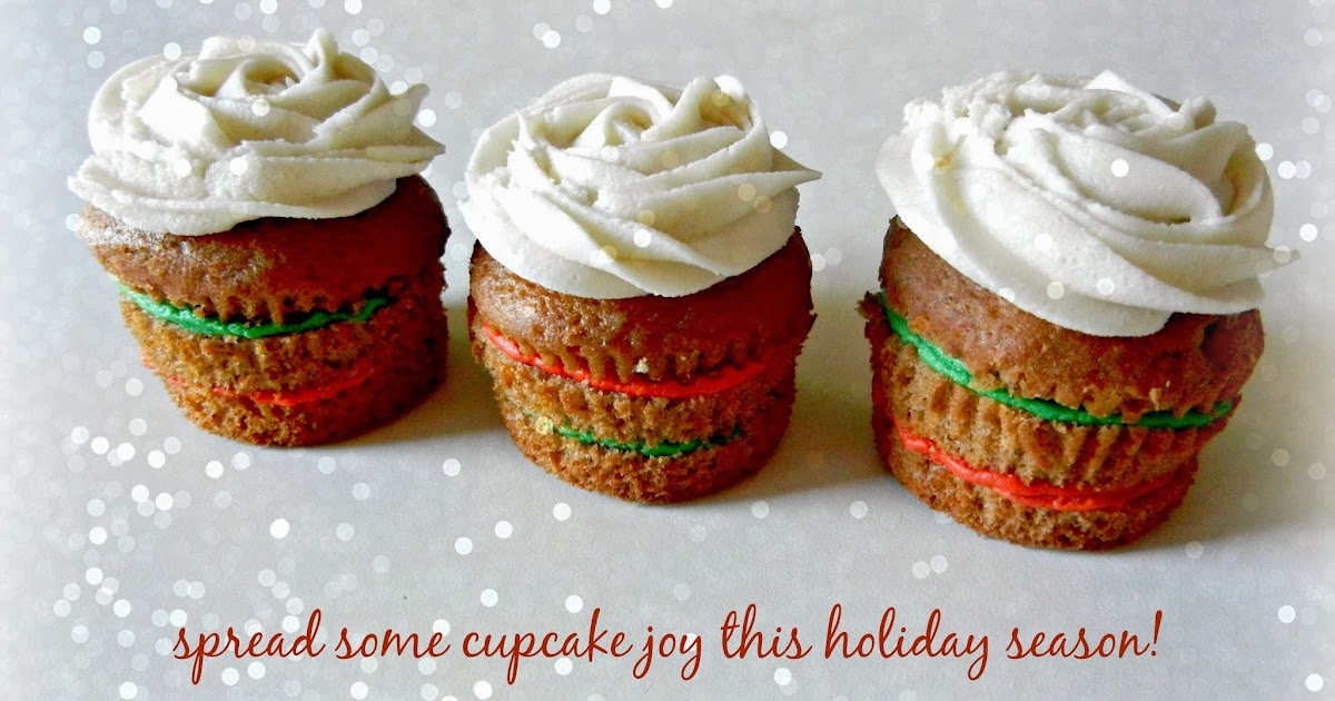 Sugar Swings! Serve Some: Layered Christmas Cupcakes and a Christmas ...