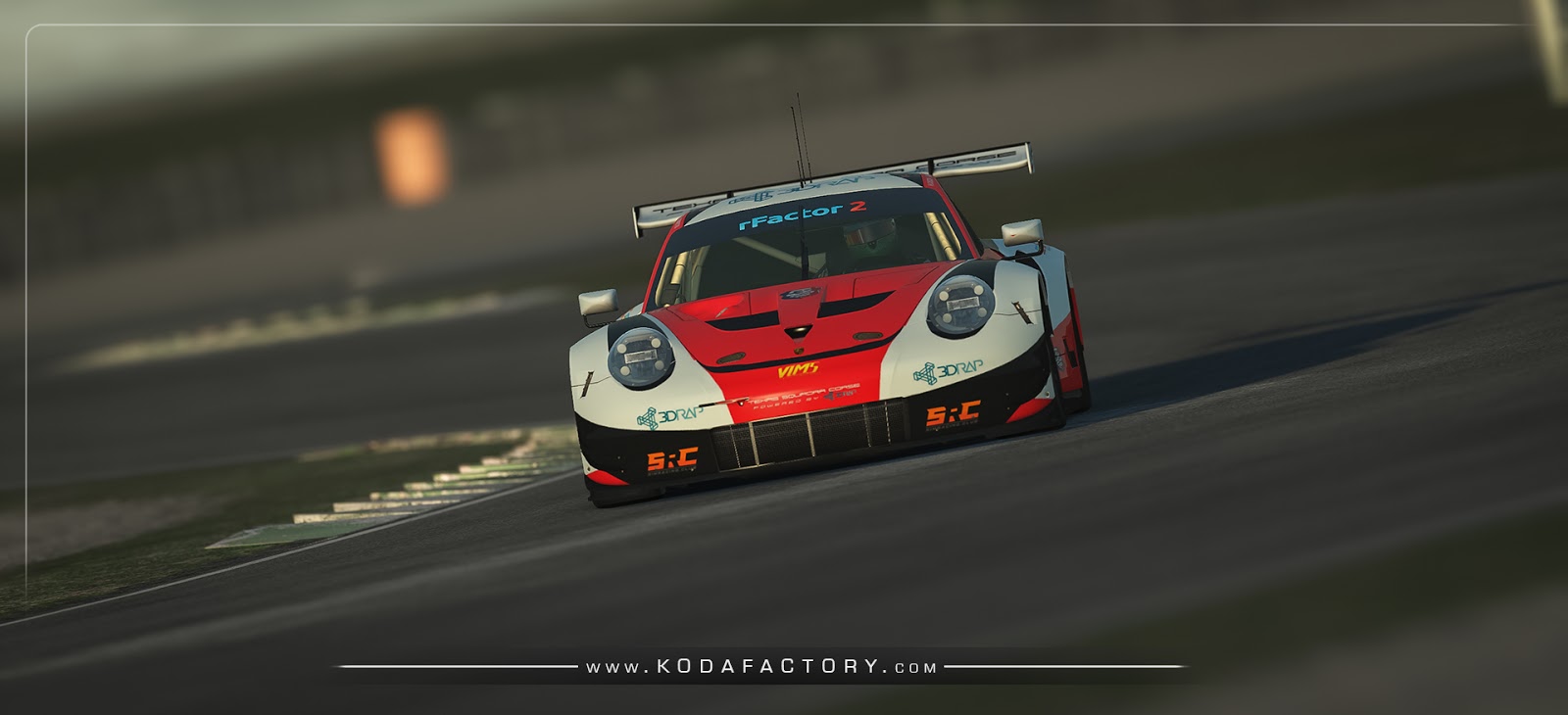 Koda Factory: Texas Squadra Corse Porsche 911 RSR | rFactor 2