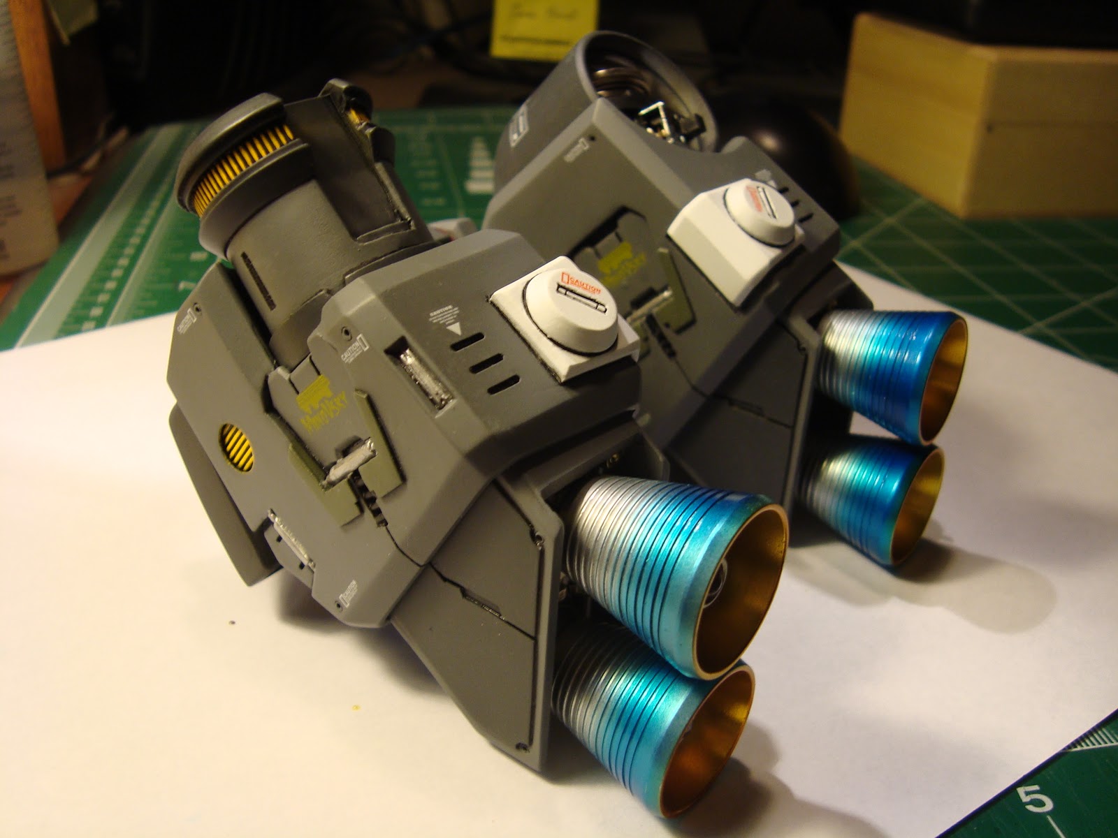 Sneeps Robot Garage: G SYSTEMS 1/48 NU GUNDAM work in progress photos LED