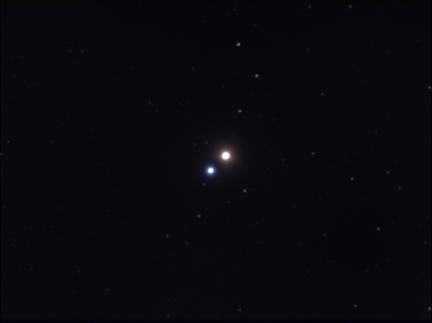 Astrophotography under Acropolis: Albireo