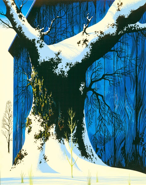 Oh, by the way...: BEAUTY: Winter Paintings--Eyvind Earle