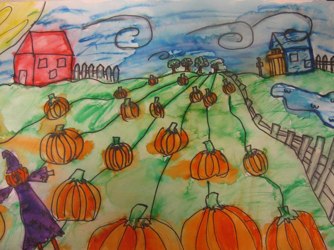 ~Express Yourself~: 5th Grade One-Point Perspective