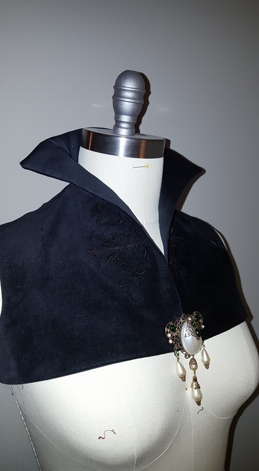 Designs From Time Historical Costumes: Italian Over-Partlet Pattern ...