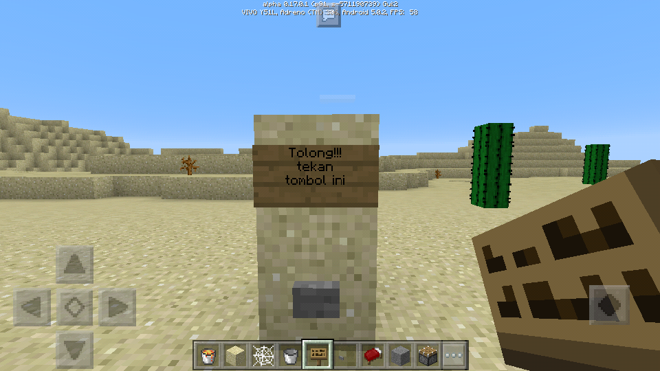 CARA MEMBUAT PERANGKAP PASIR HISAP DI APLIKASI MINECRAFT | MY TIPS DAN TRIK