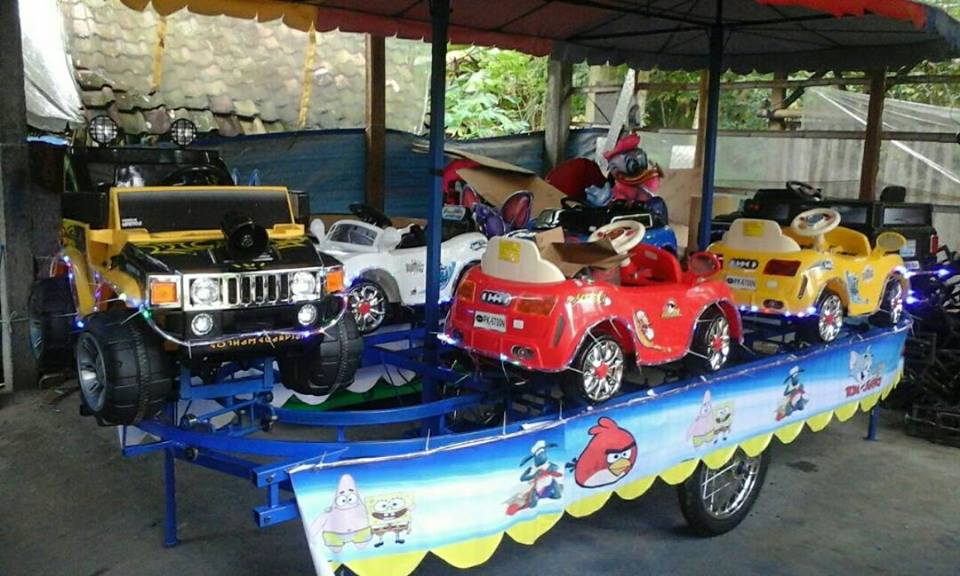 Wahana Mainan Anak Murah, Kereta Mini Gerobak Mobil-Mobilan Besar ...