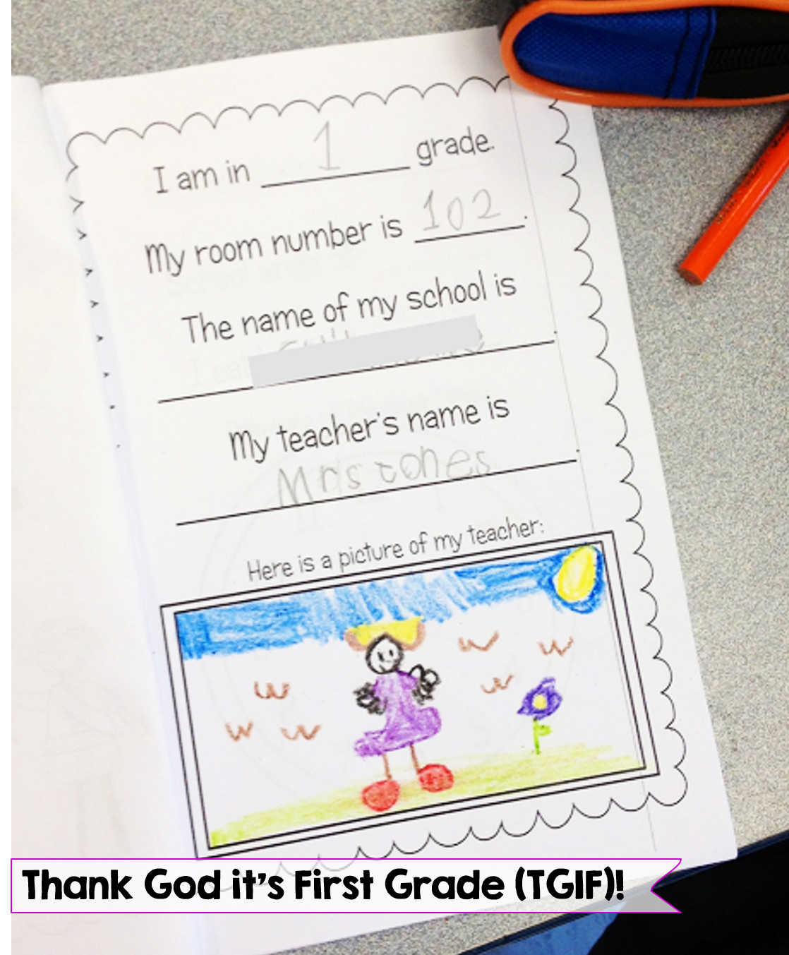 First Week of School Activities and a FREEBIE! - Susan Jones Teaching