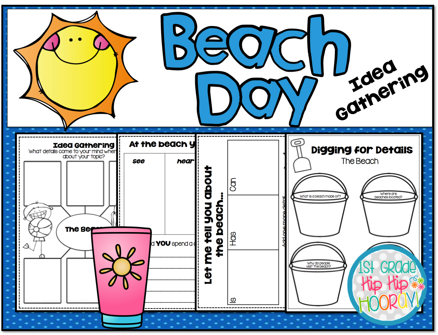 1st Grade Hip Hip Hooray!: Beach Day!