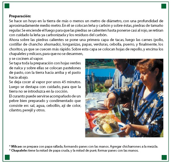 Historia, Cultura y Comida Chilena: Curanto: La receta anciana de Chiloé