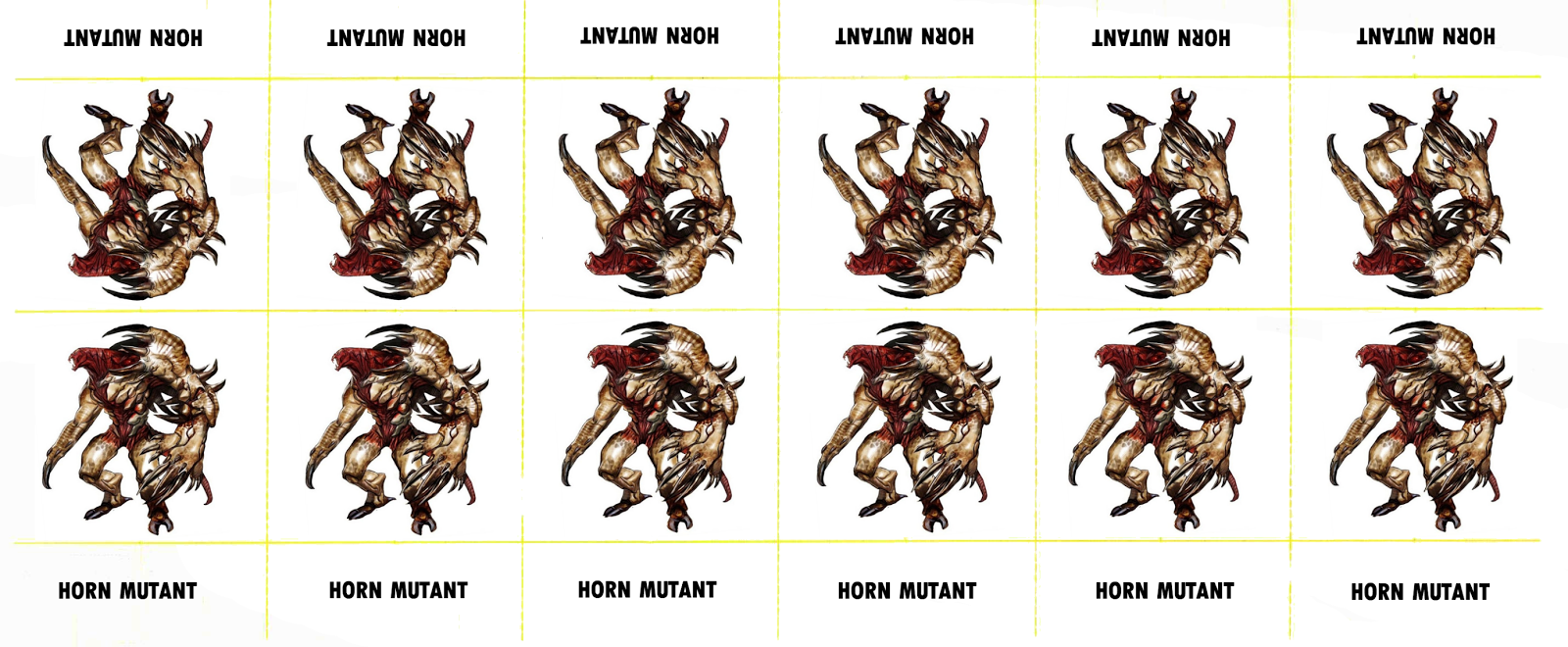 Chapter Unapproved: Paper Miniatures Horror #2