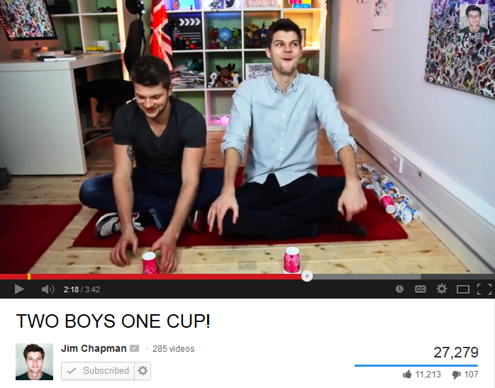 Chatts About The YouTubers We Love And Adore ...: TWO BOYS ONE CUP