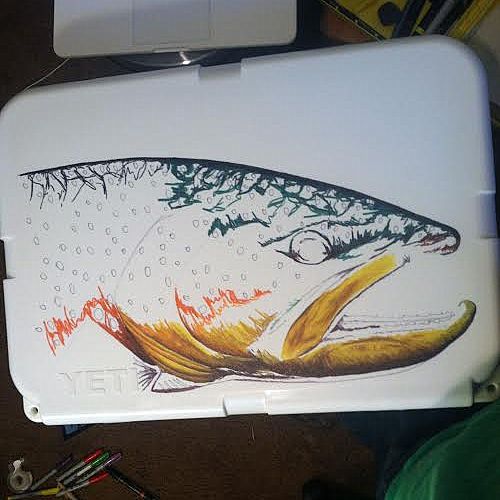 The Fiberglass Manifesto: TY OUTDOORS - OGR16 Limited Edition Yeti Cooler