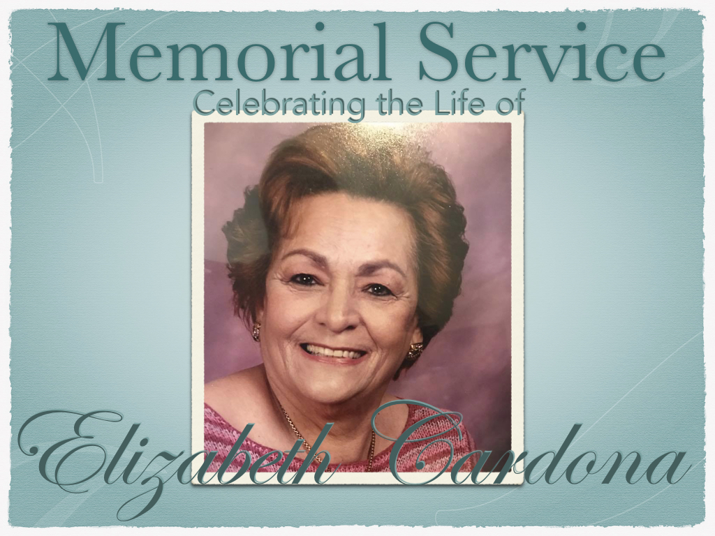 Elizabeth Cardona: September 2017