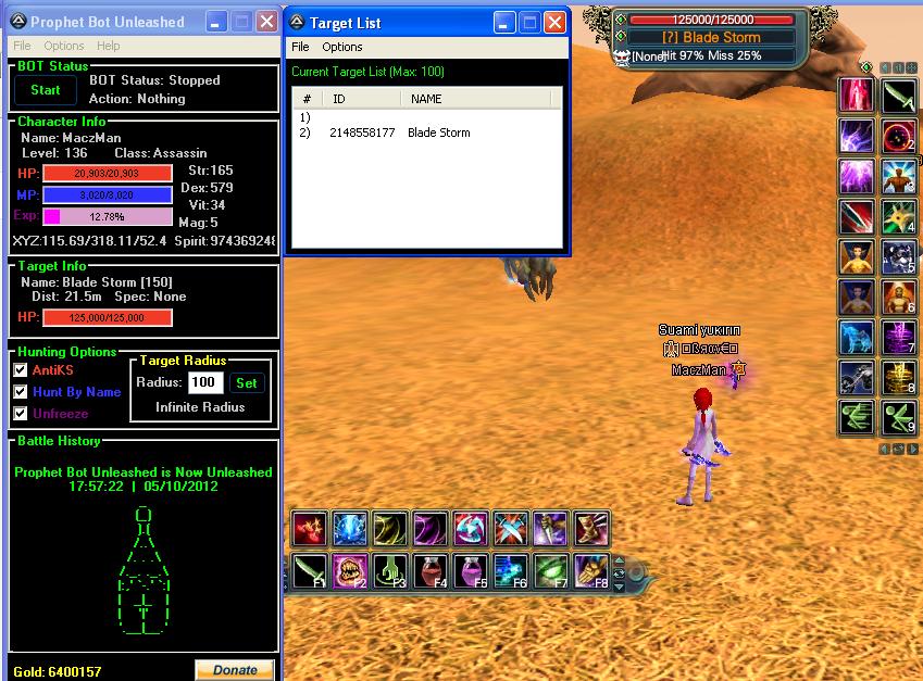 Prophet BOT Perfect World 2012 | LEFTSIDE