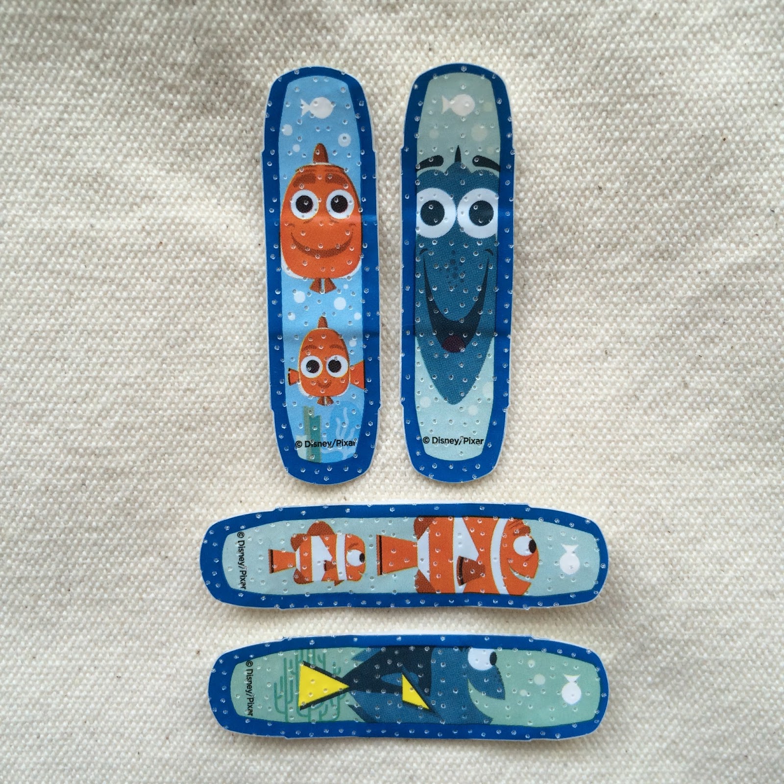 Dan the Pixar Fan: Finding Dory: Band-Aids