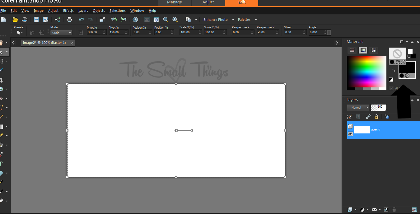 Super Easy Watermark Stamp Tutorial #Blogging