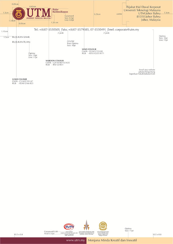 Creative Media Unit: Template Letterhead