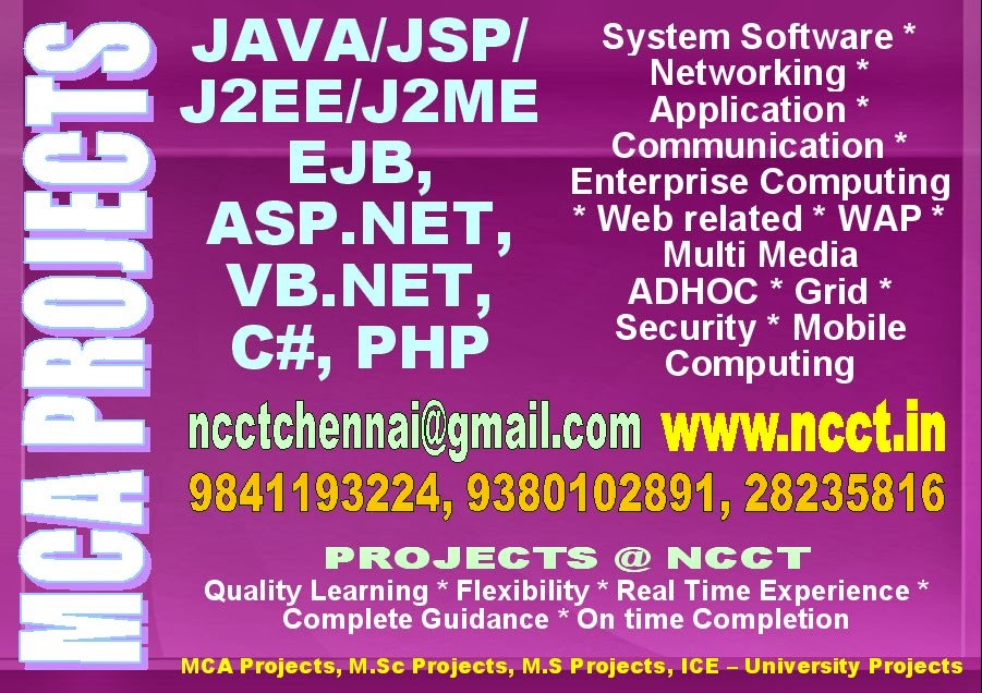 Ncct Project Image Gallery Be Btech Projects Be Btech Final Year Projects Be Btech Project