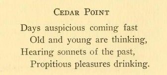 Graveyard Rabbit of Sandusky Bay: Cedar Point, a Poem by Harry Lorenzo ...