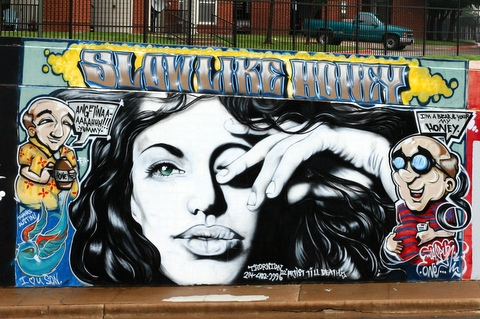 Urban Research: Graffiti photos of Dallas, Texas