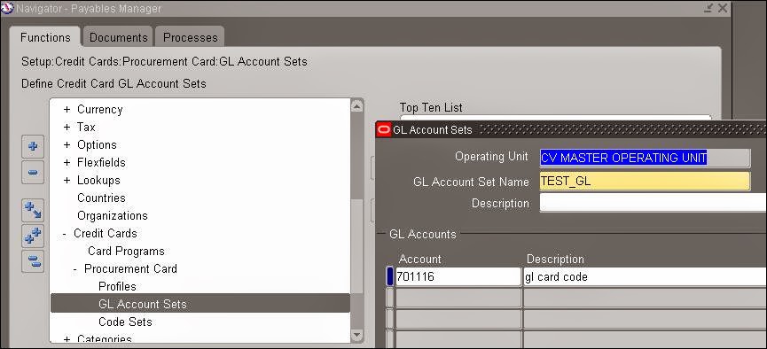 Oracle applications - Surendranath Subramani: Oracle Credit card and ...