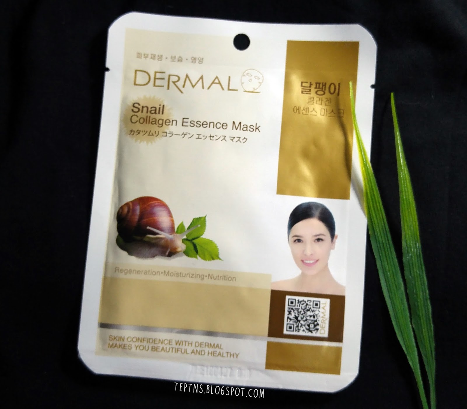 Dermal Snail Collagen Essence Mask Review - Tep Tries New Stuff