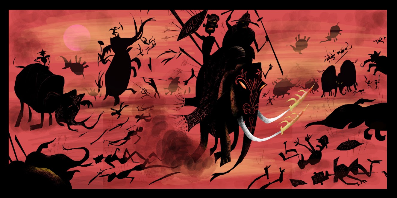 Ajarn Cartoon: Kompin Kemgumnird Interview 25/2/14 (part 4) Kantana and ...