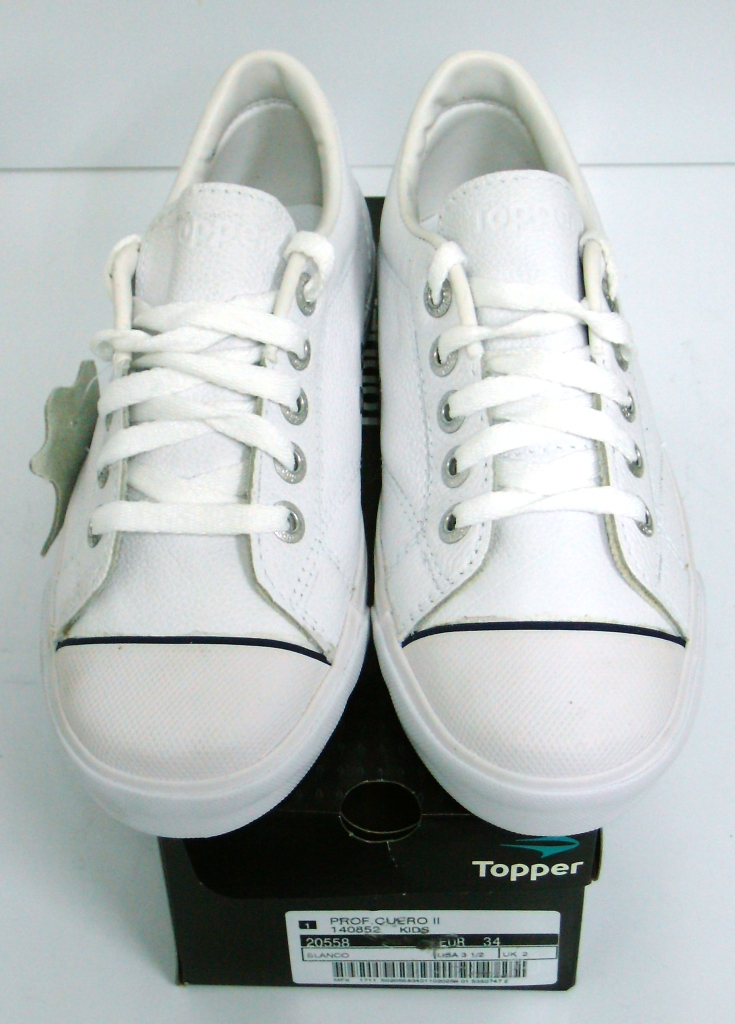 Ardepot: Zapatillas Topper Modelo Profesional Niños Cuero II - Color ...