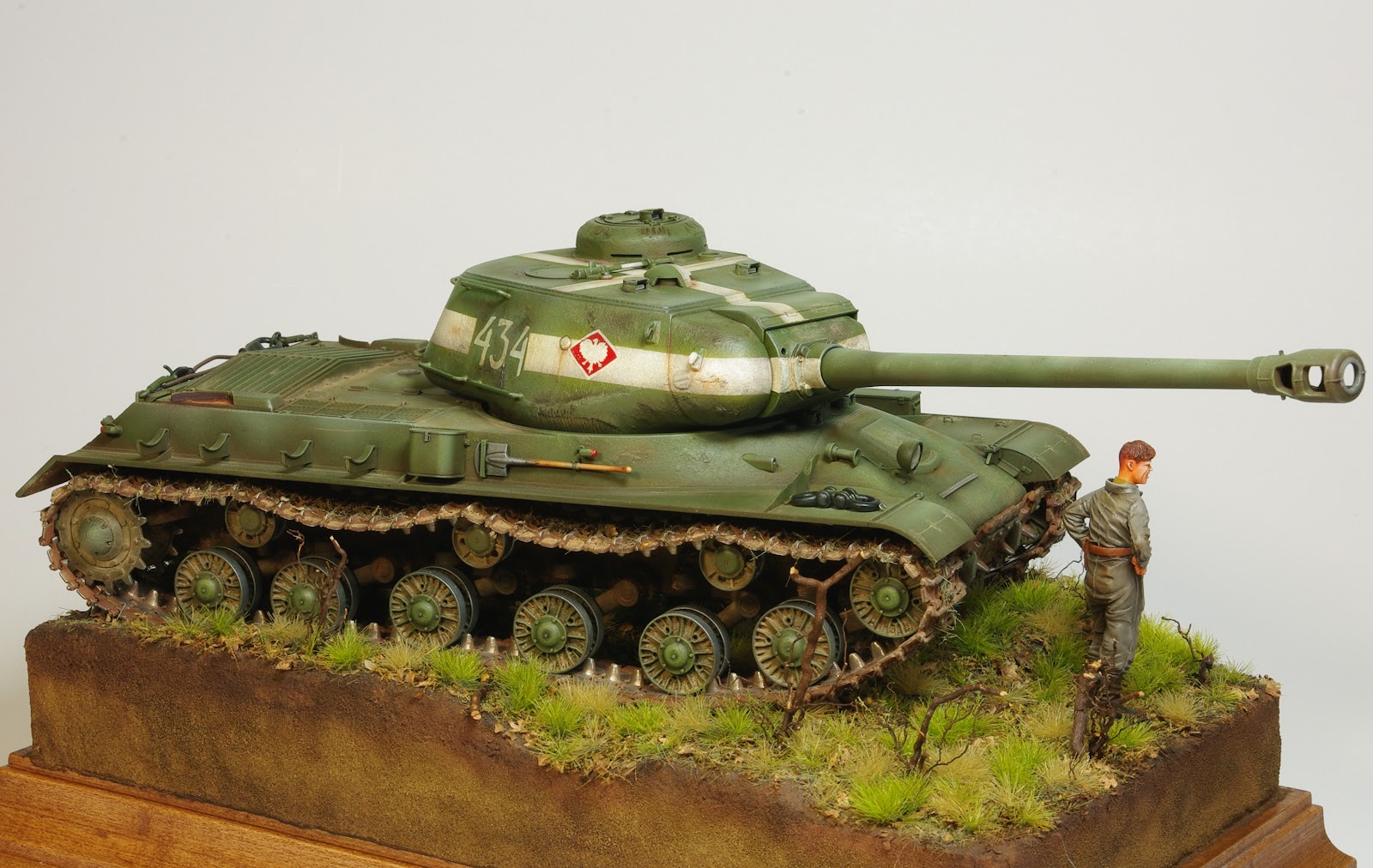 Modelarstwo - Moja pasja: Is 2m 1;35 Tamiya