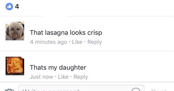 That lasagna looks crisp, thats my daughter | Best of funny memes