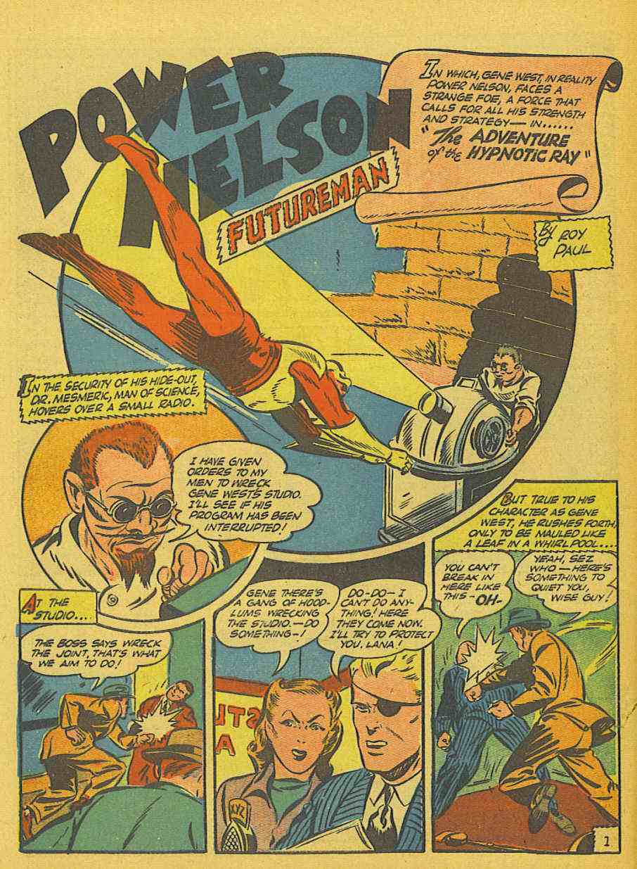 Four-Color Shadows: Power Nelson-Paul Norris-1942