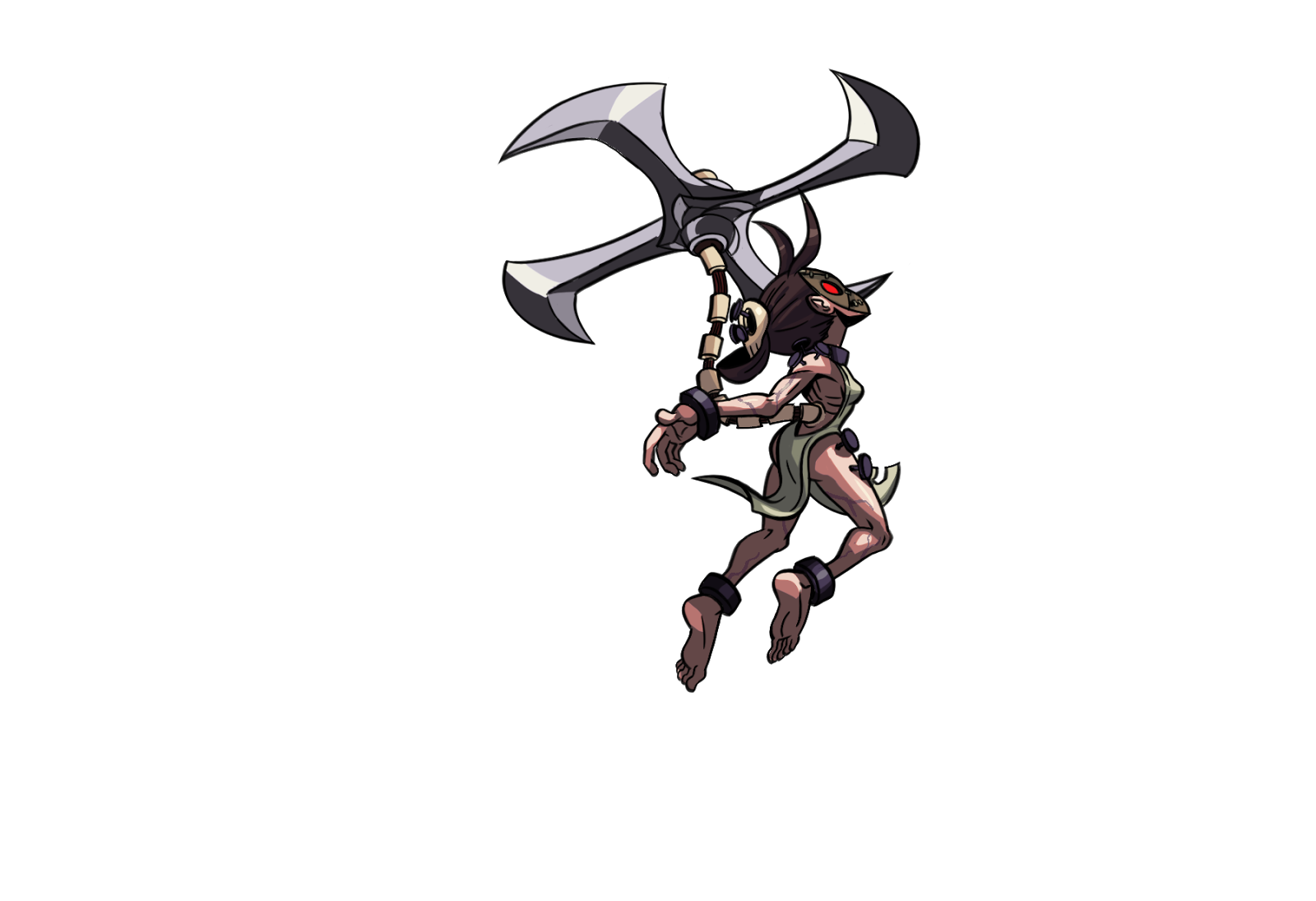 Anime Feet: Skullgirls:Painwheel