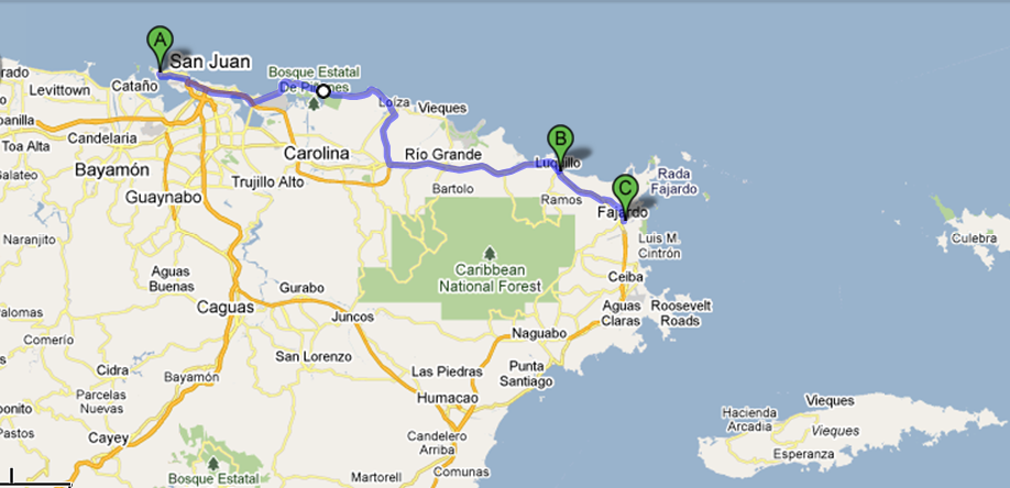My Puerto Rican Island Life: Driving to Luquillo: A Lesson in Puerto ...