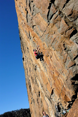 My Tasmania: Extreme Climbing: Bare Rock, Fingal