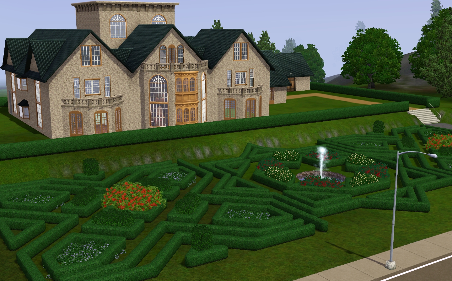 Sims 3 Building: Project: Victorian Mansion. An introduction.