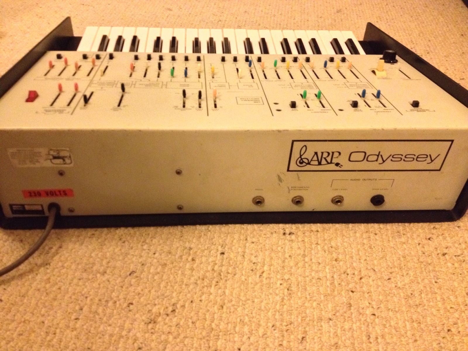 MATRIXSYNTH: Arp Odyssey Mk1 Whiteface