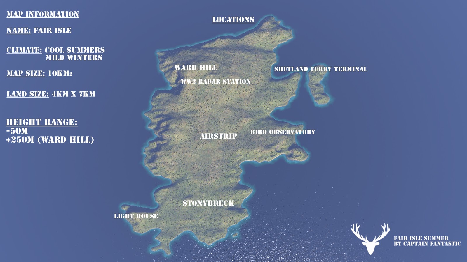 夏と冬仕様がある Arma 3 用の Fair 島マップ アドオン | 弱者の日記^^ - Arma 3 MODとアドオン紹介